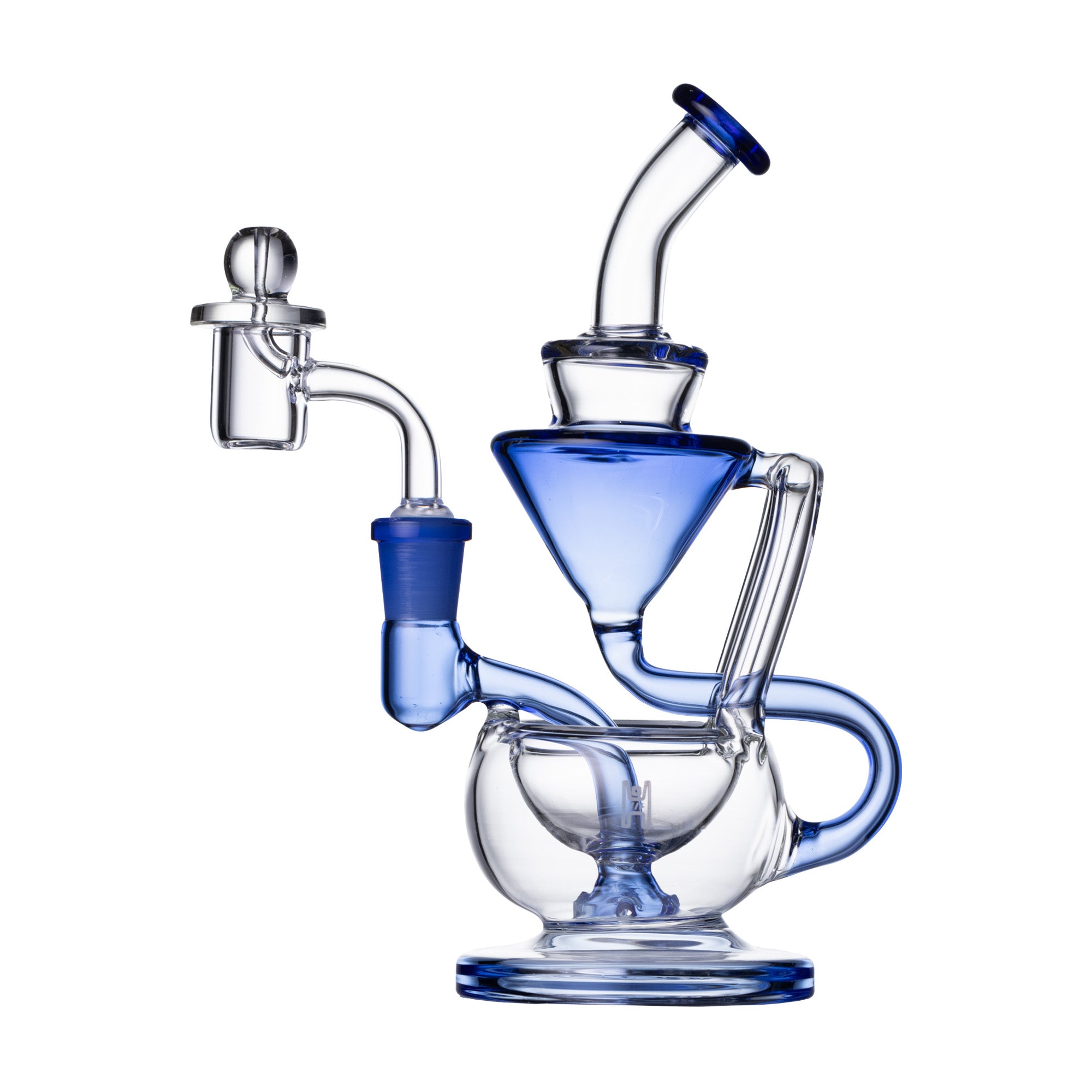 5" Claude Recycler Dab Rig | Compact & Smooth Hits | Hi-Lyfe